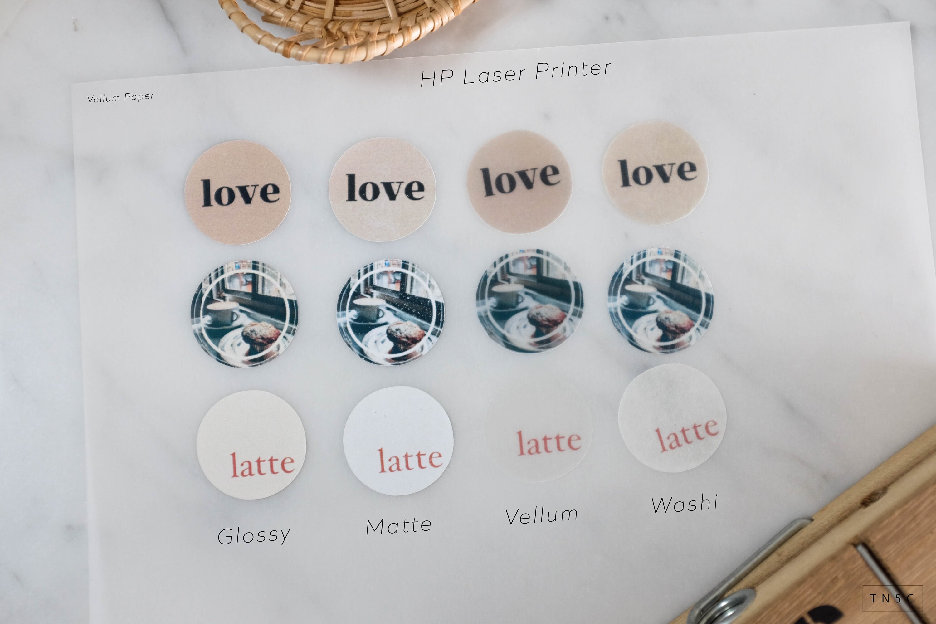 A4 Washi Sticker Paper 1 Sheet blank Washi Tape Semi - Etsy