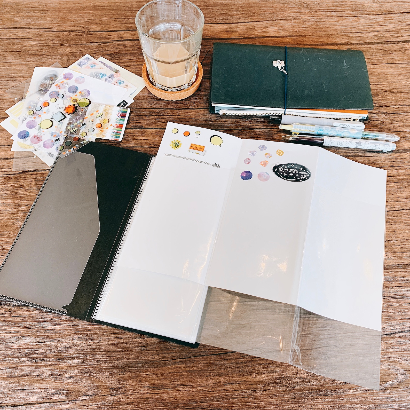 A5/A4 Sticker Release Paper sticker Album, Reusable, Double Sided - Etsy UK