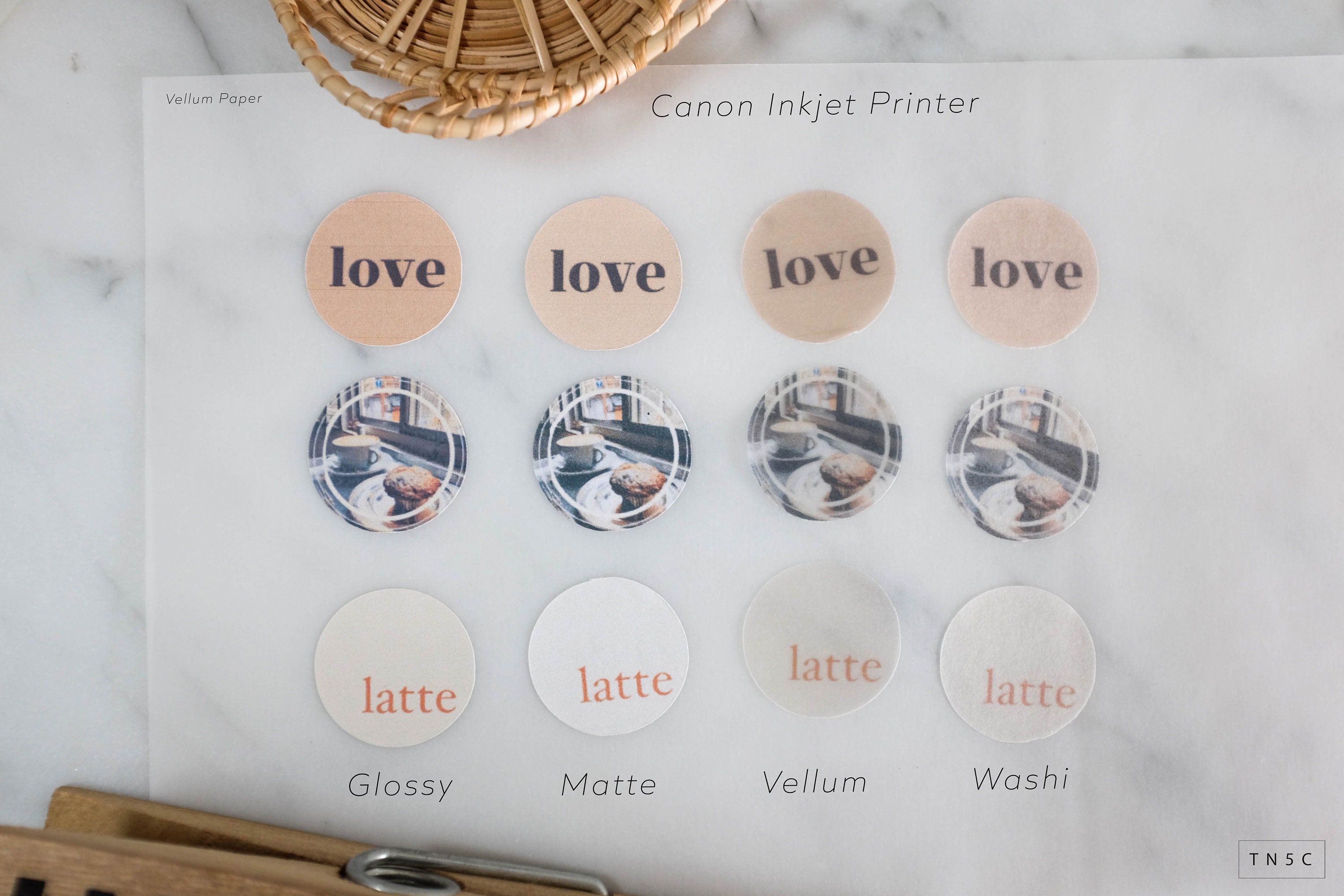 A4 Washi Sticker Paper 1 Sheet blank Washi Tape Semi - Etsy