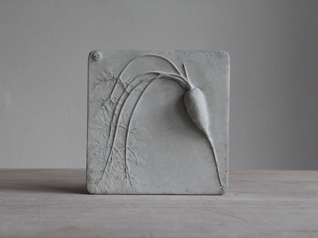 Big Carrot in Concrete - Etsy