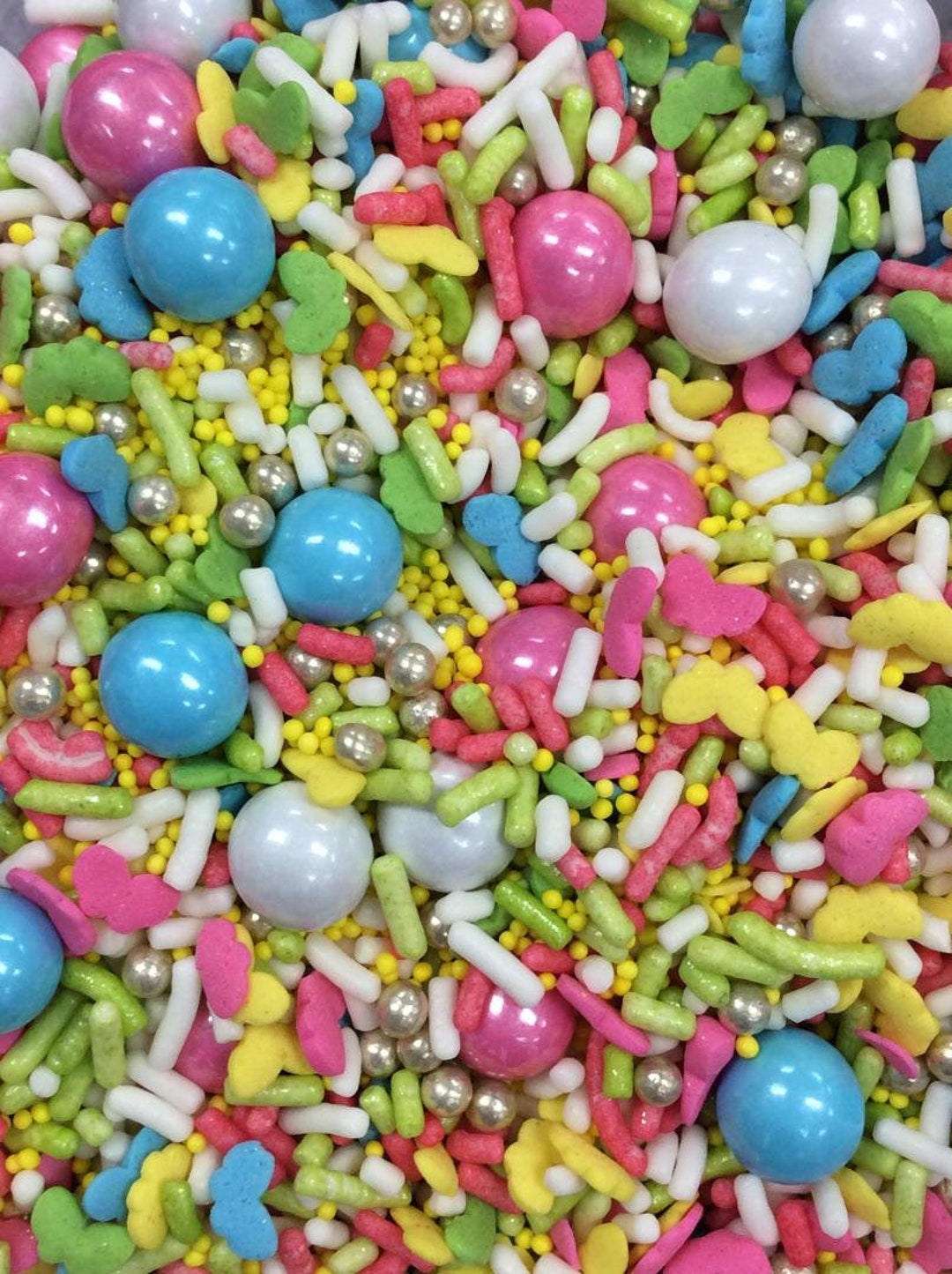 Butterfly Kisses Sprinkle Mix, Pastel Sprinkle Mix, Spring Sprinkle Mix ...
