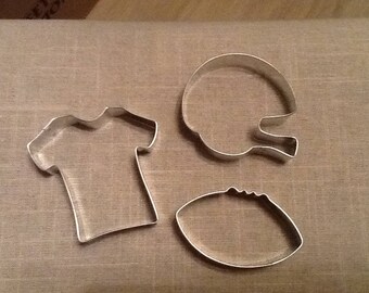 Football Cookie Cutters Set - Etsy