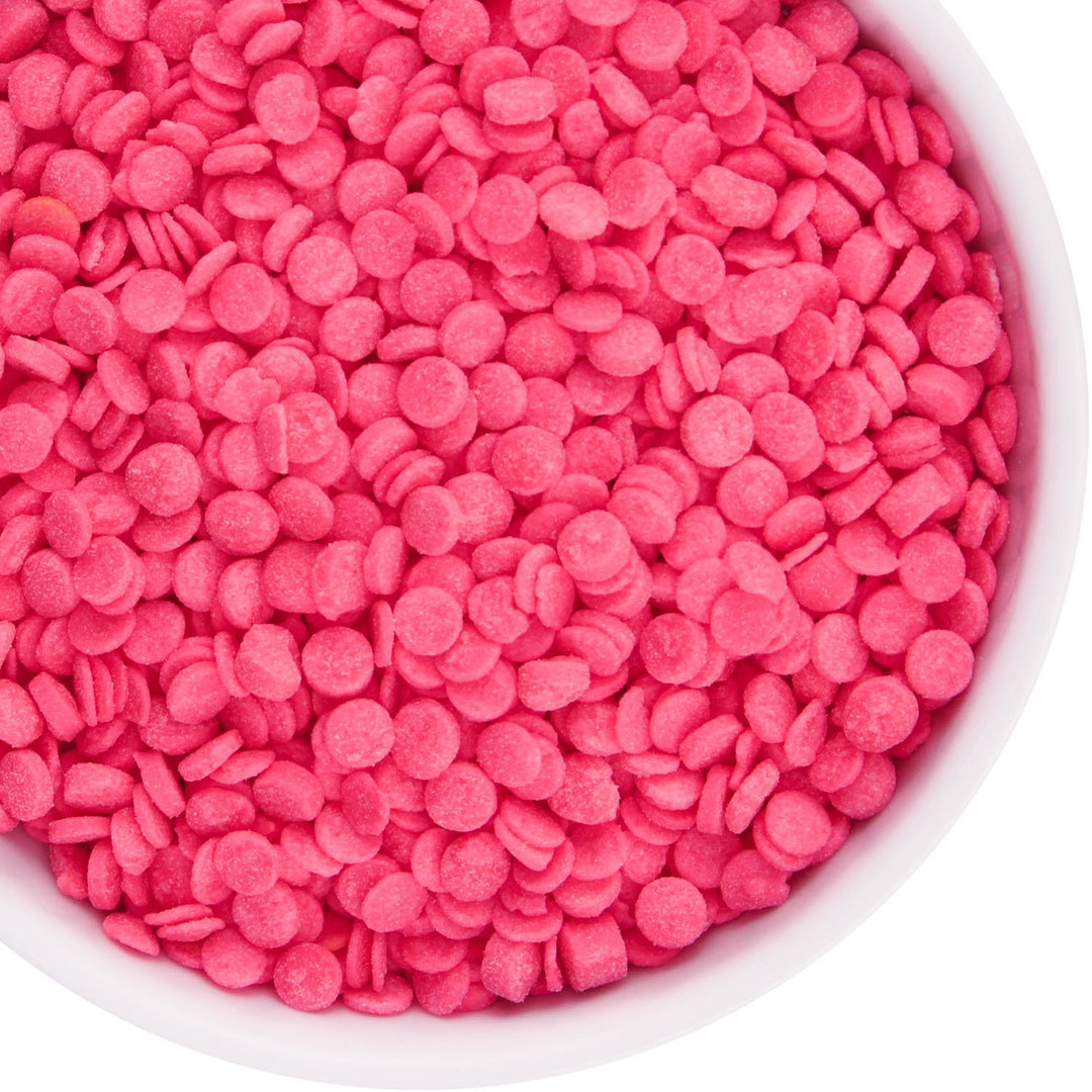 Pink Sequin Sprinkles/edible Sprinkles - Etsy