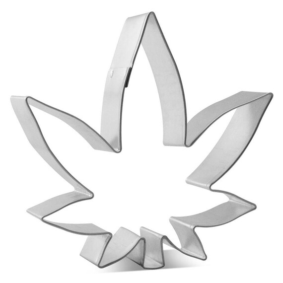 Marijuana Leaf Cookie Cutter Medical Party Weed Leaf | Etsy