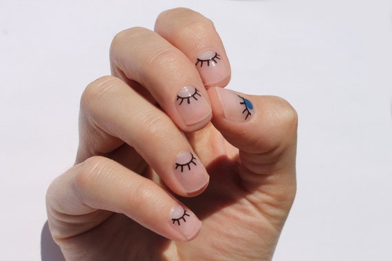 Eye See You Heat Activated Nail Wraps - Etsy