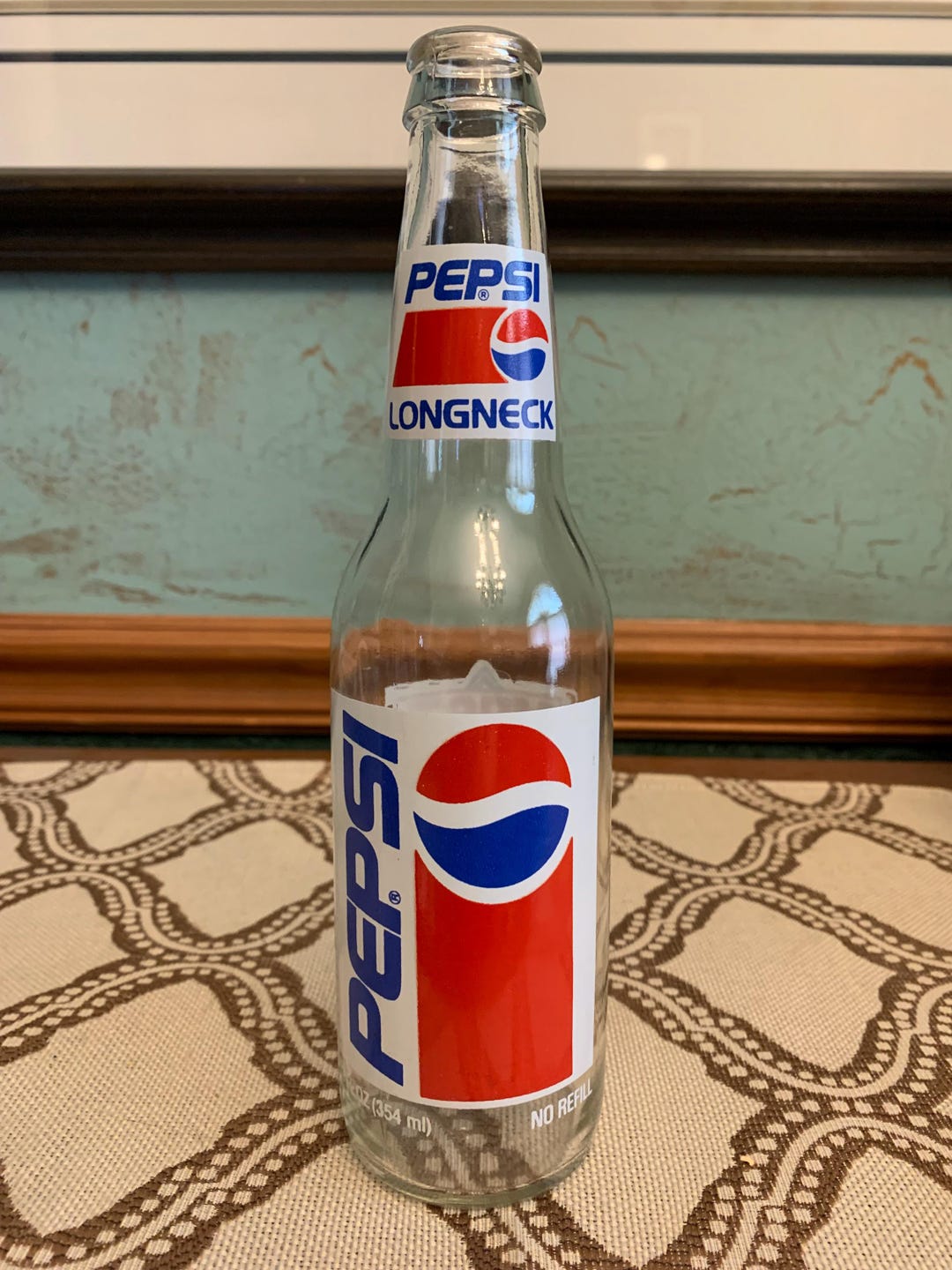 Vintage Pepsi Longneck & Richard Petty Most Poles in a Career 127 Glass ...