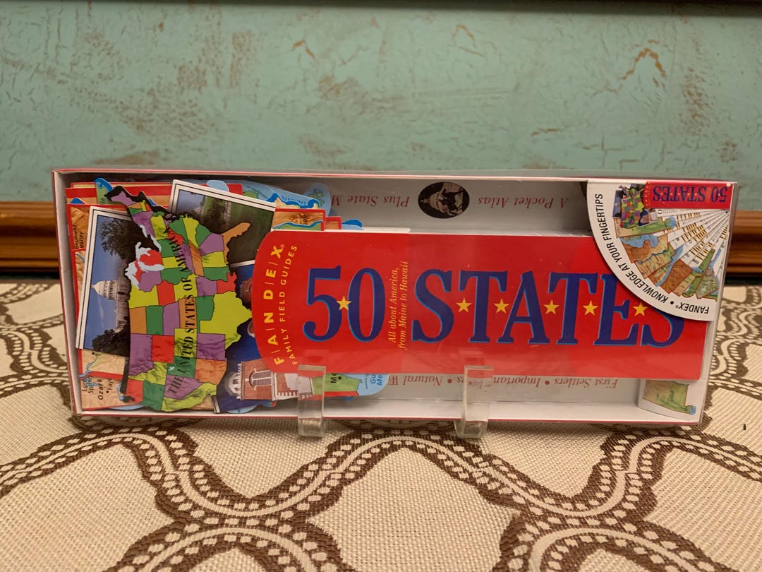 Fandex Family Field Guides: 50 States by Thomas J. Craughwell 1998 ...