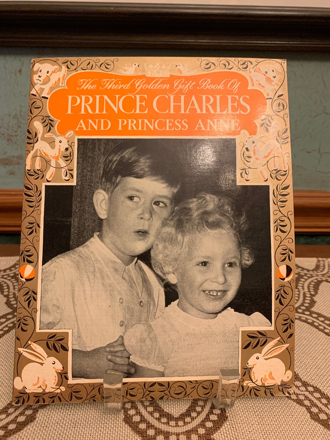 Vintage the 3rd Golden Gift Book of Prince Charles & Princess Anne ...