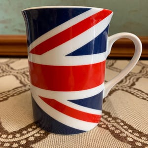 Vintage Elgate Ceramics United Kingdom Union Jack Flag Ceramic Souvenir ...