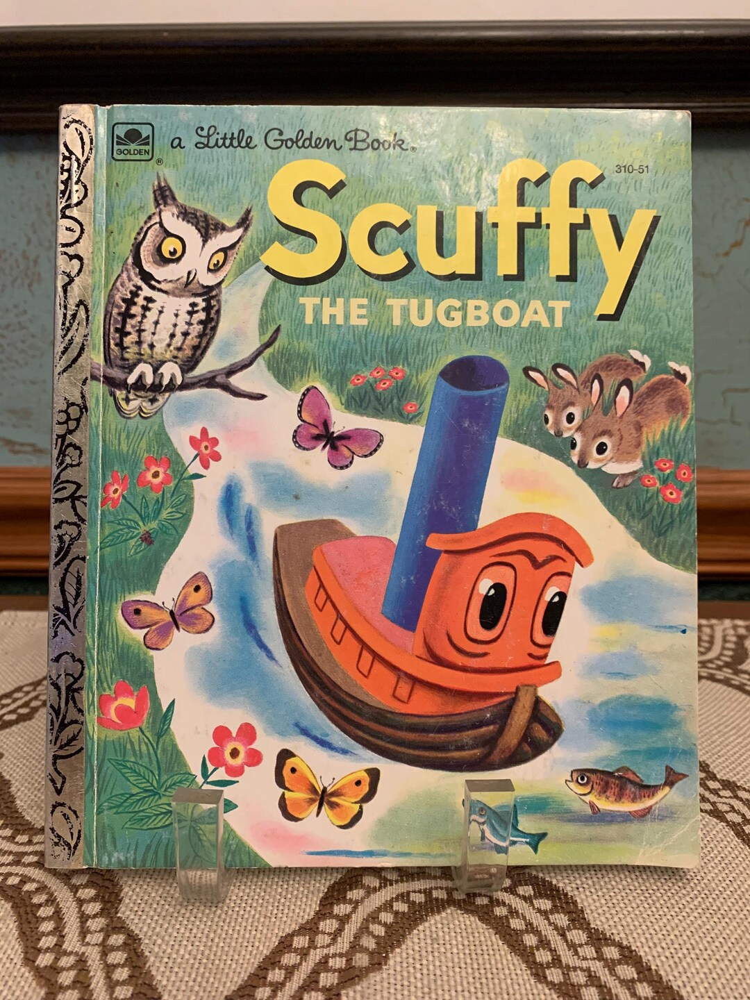 Scuffy the Tugboat by Gertrude Crampton, A Little Golden Book 310-51 ...