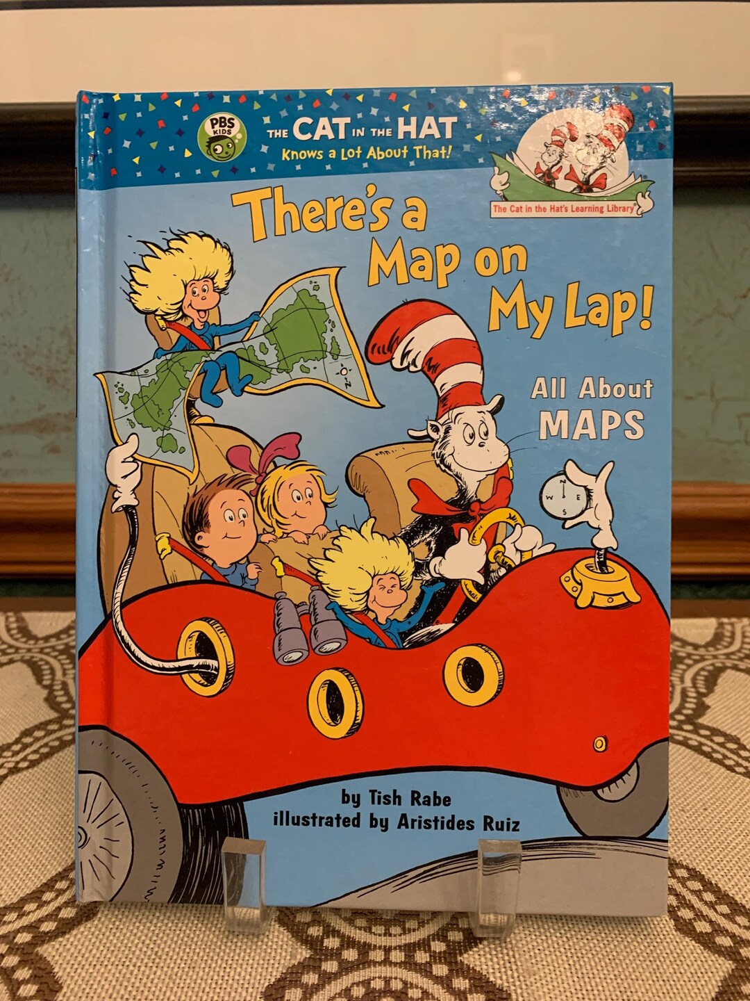 There's a Map in My Lap : All About Maps by Tish Rabe 2002, Hardcover ...
