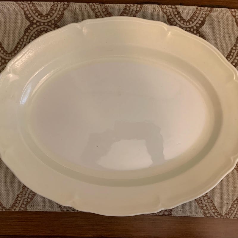 Edwin M Knowles Platter - Etsy