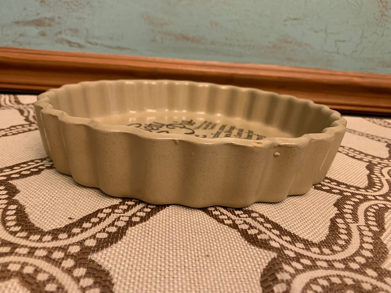 Vintage Pearsons of Chesterfield FIDGETY PIE Scalloped Edge Stoneware ...