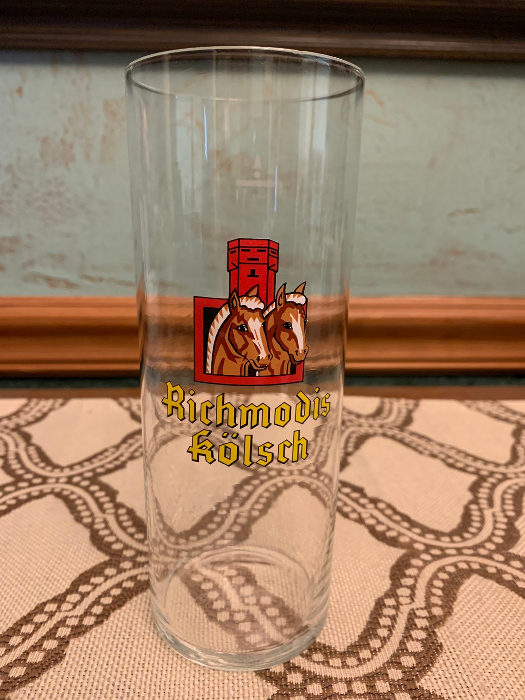 Vintage Richmodis Kolsch German Beer Horse Logo .4L Glass - Etsy