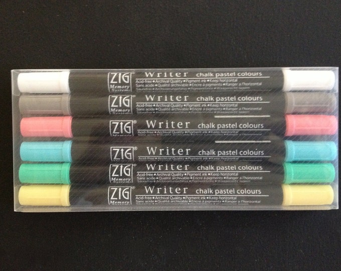 New CHALK MARKER Sets ... Zig Memory System Writer Chalk - Etsy