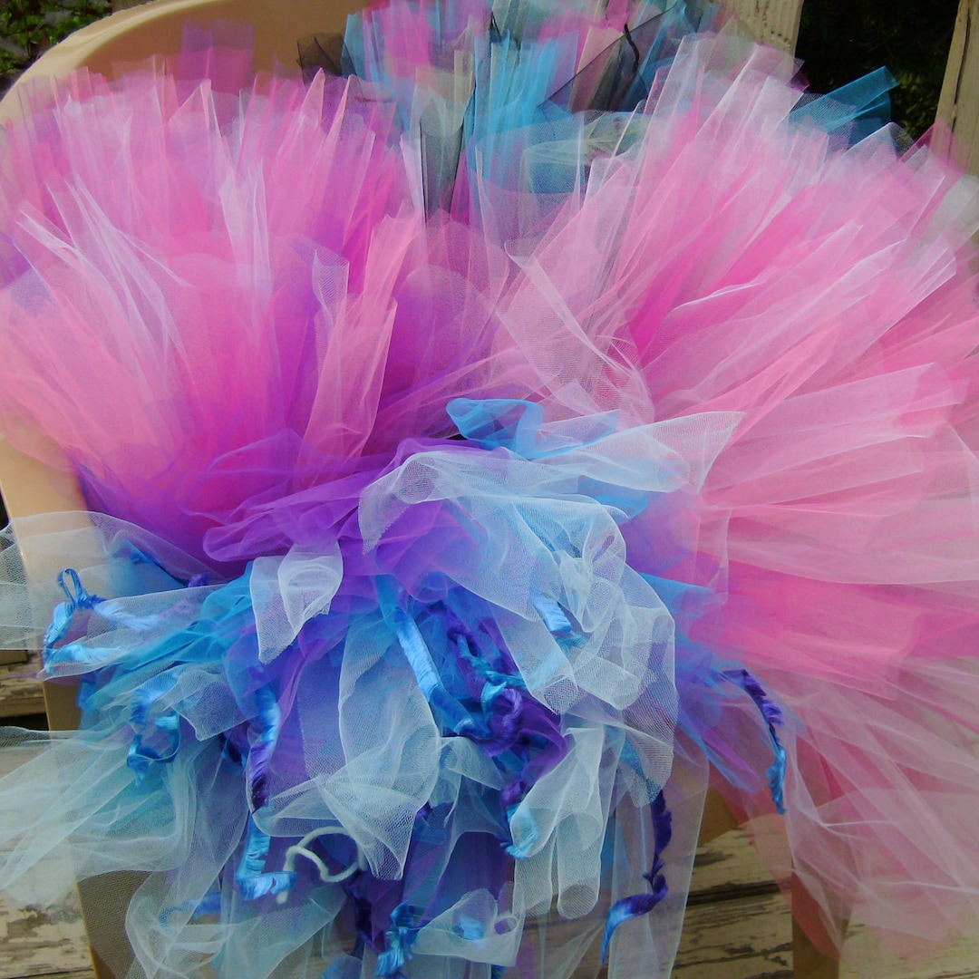 Made to Order, Fairy Skirt, Tutu, Hand Crocheted Waist, up to 23 Inches ...