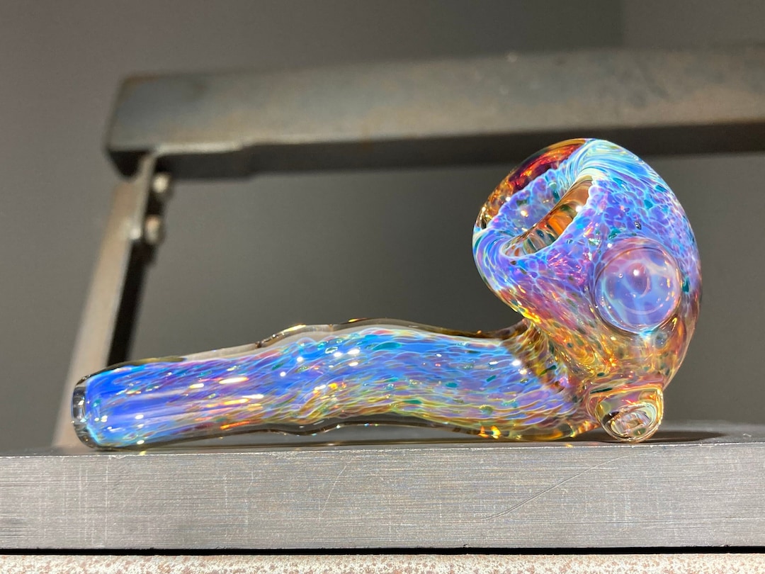 Opaline Fade Pocket Sherlock Small Glass Pipe // Color Change Pipe ...