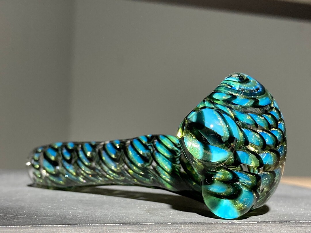 MINI Jade Fade Pocket Sherlock Glass Pipe // Sea Slyme Green // Jackpot ...