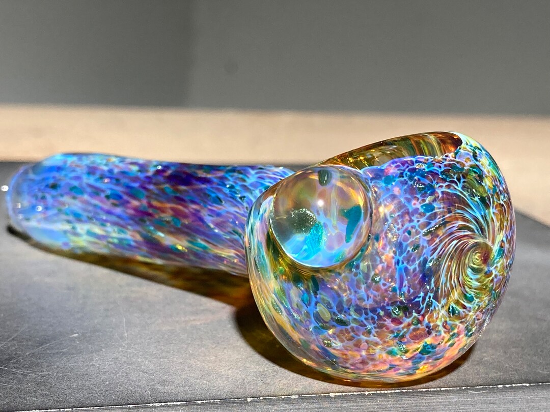 Opaline Fade Thick Glass Pipe 4.5 / Unique Color Change Pipe Crushed ...