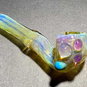 Silver Seaweed Color Change Pocket Sherlock Extra Thick Glass Pipe ...