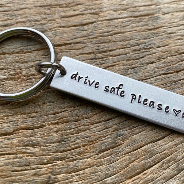 Drive Safe Keychain - Etsy