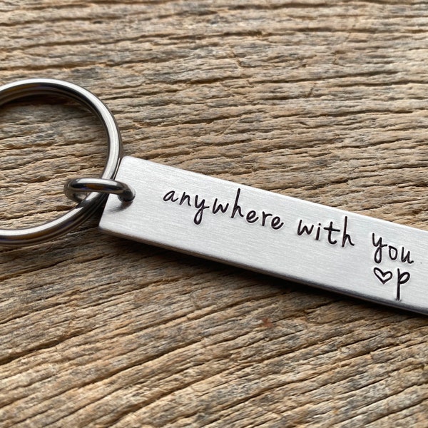 Stamped Key Chain - Etsy