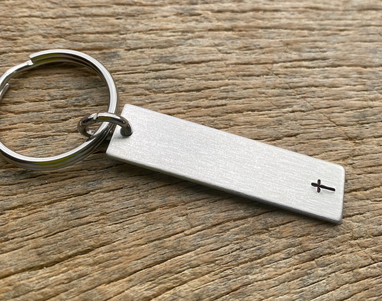 Cross Aluminum Key Chain Baptism Salvation Anniversary Reminder ...