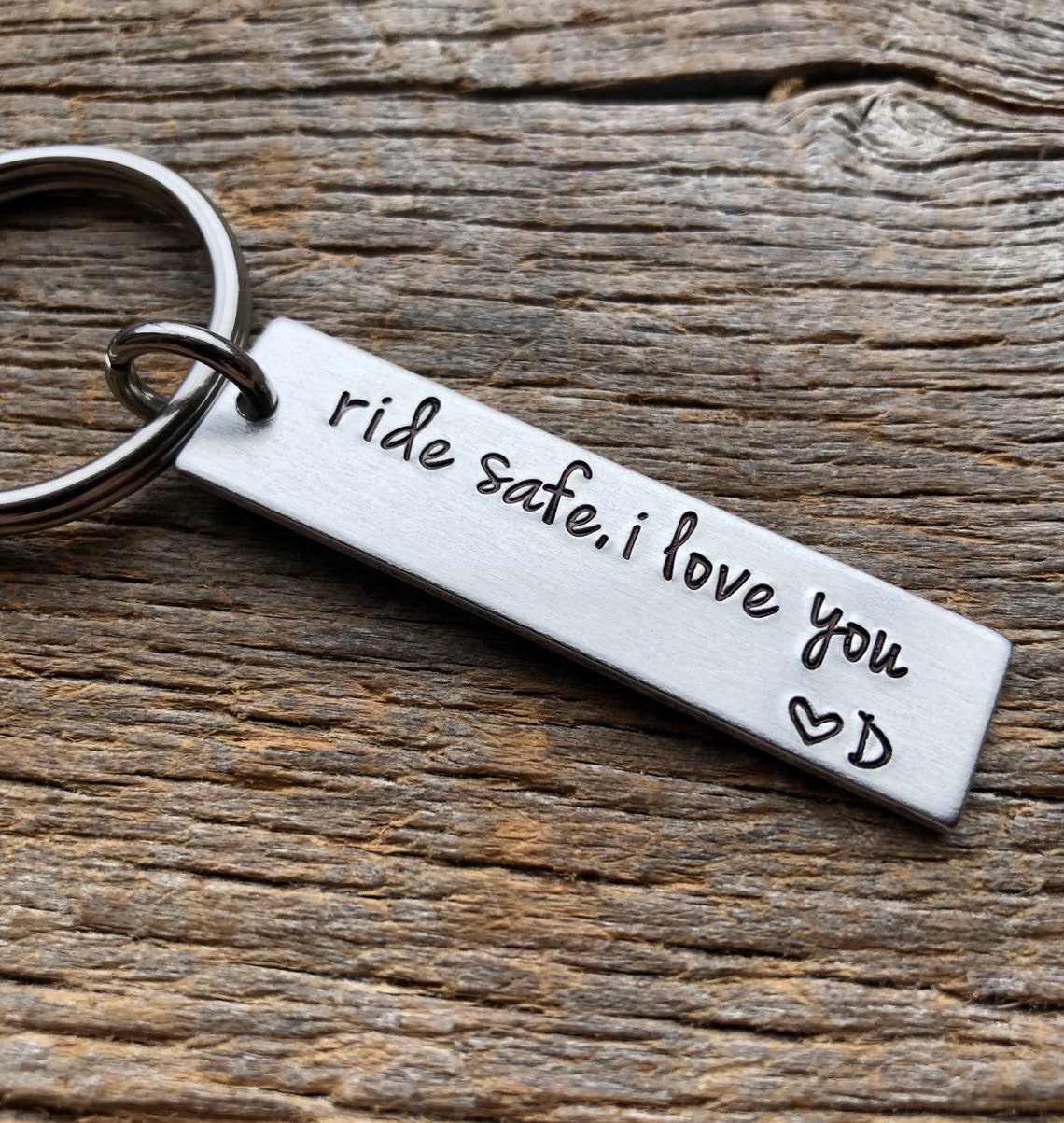 Ride Safe Customizable Hand Stamped Light Weight Aluminum - Etsy