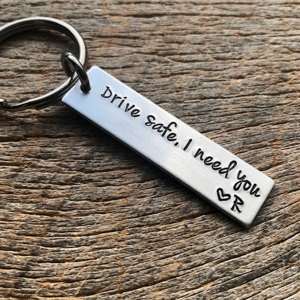 Drive Safe Keychain - Etsy