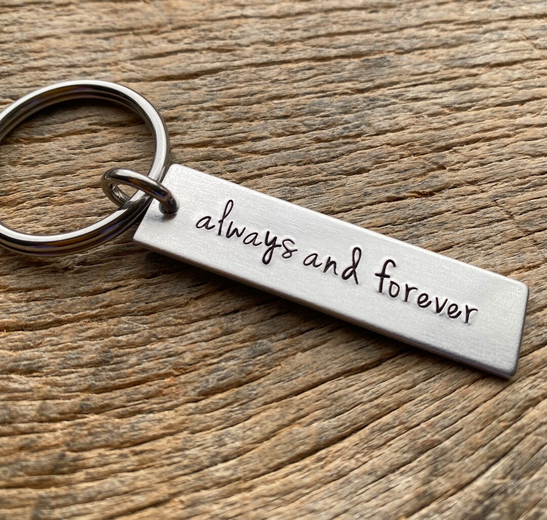 Always and Forever Customizable Hand Stamped Light Weight Aluminum ...