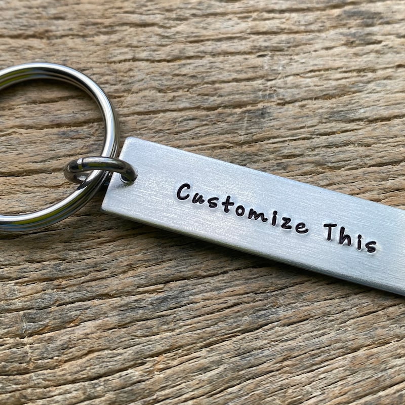 Personalized Keychain Person - Etsy