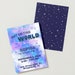 Editable Galaxy Invitation - Galaxy Birthday Party - Child or Teen ...
