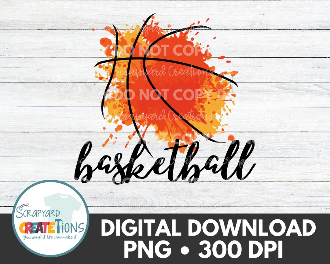 Shirt Design PNG - Basketball- Personal & Limited Commercial Use ...