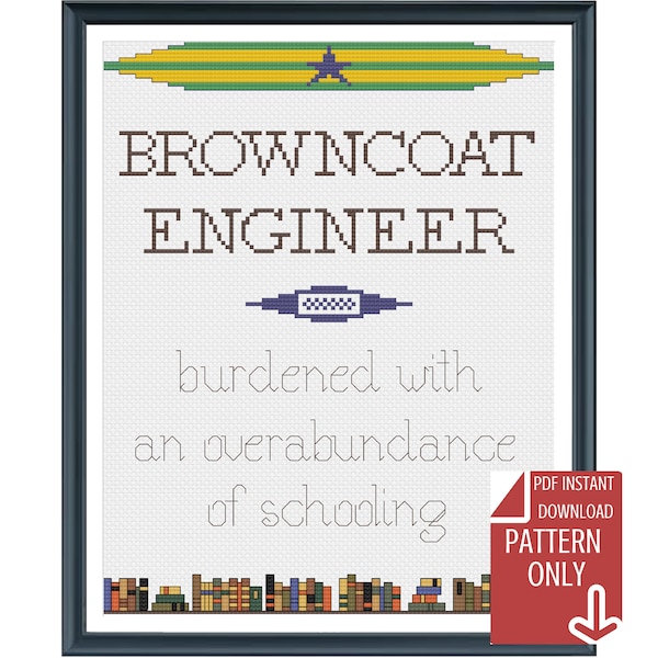 Engineering Cross Stitch Pattern - Etsy