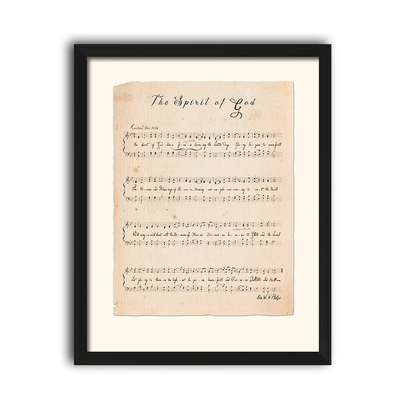 Hymn Wall Art - Etsy