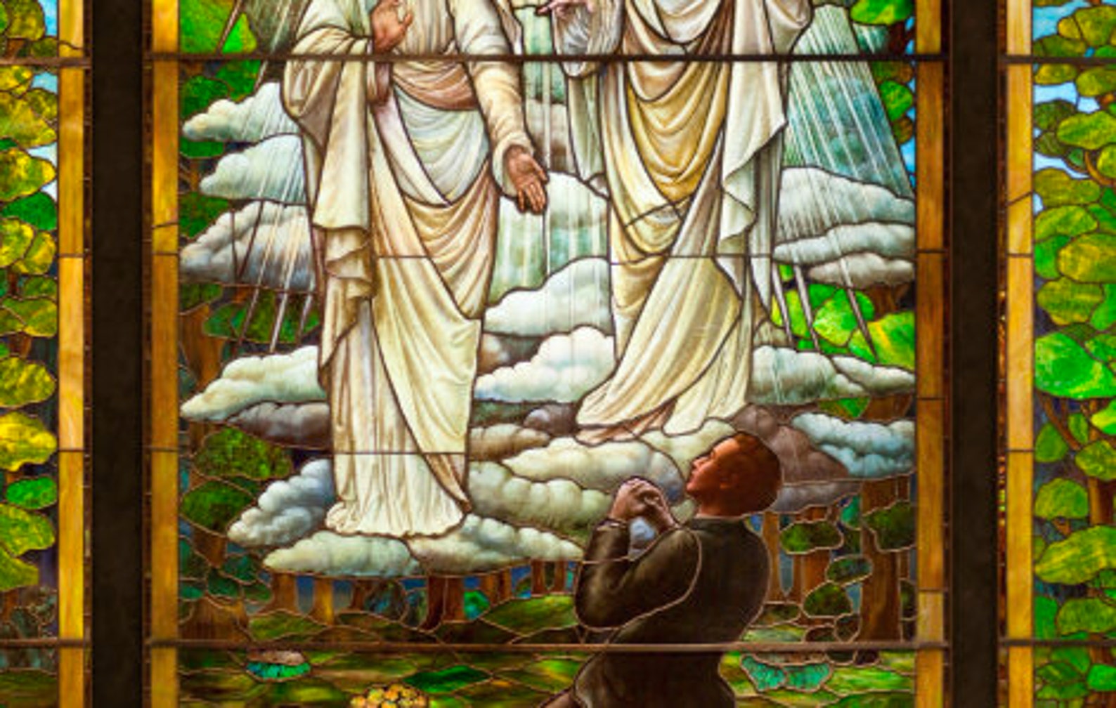 FREE SHIP Over 35 Joseph Smith First Vision Stained Glass - Etsy