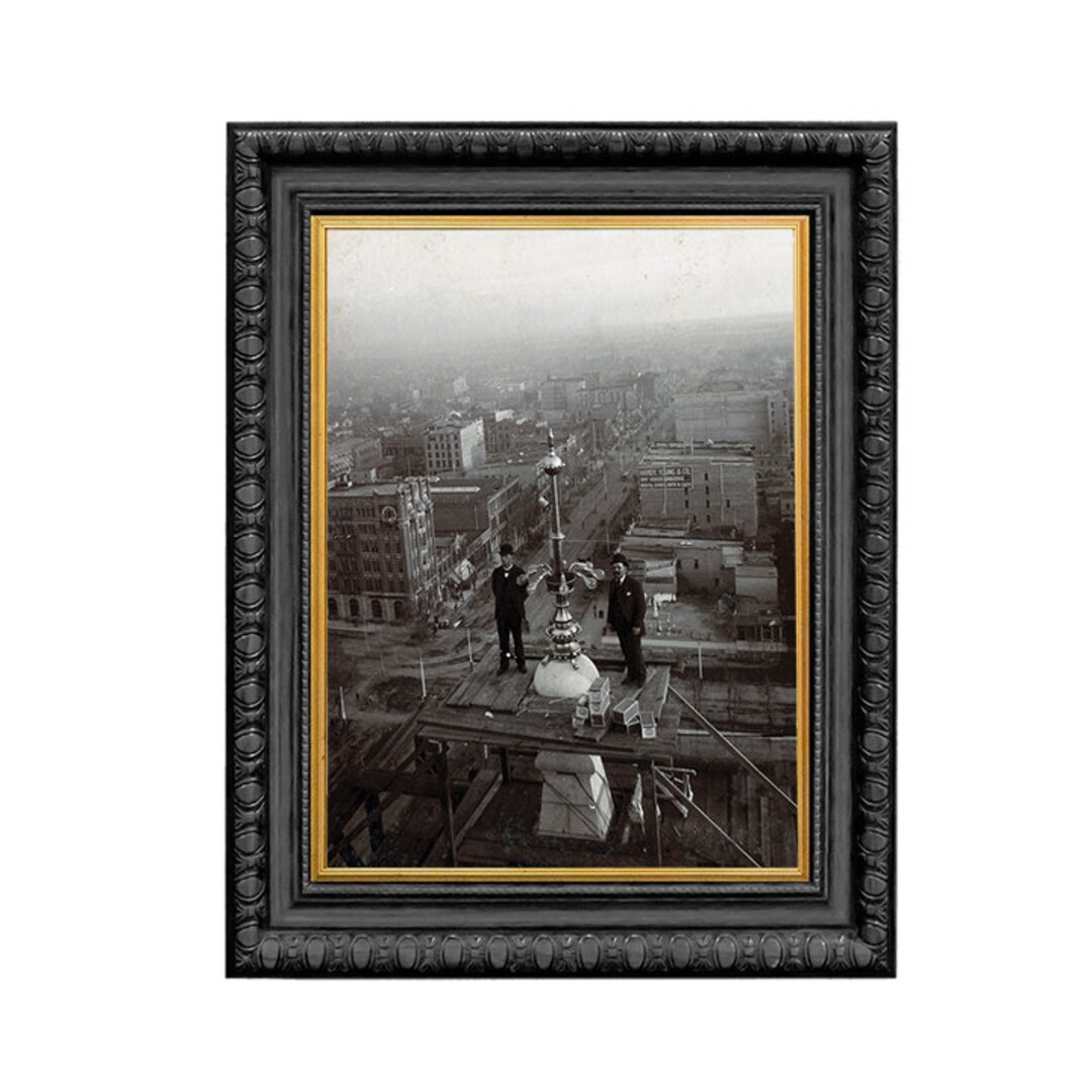 Salt Lake Temple Capstone Photo – Historic Latter-day Saint Art Print ...
