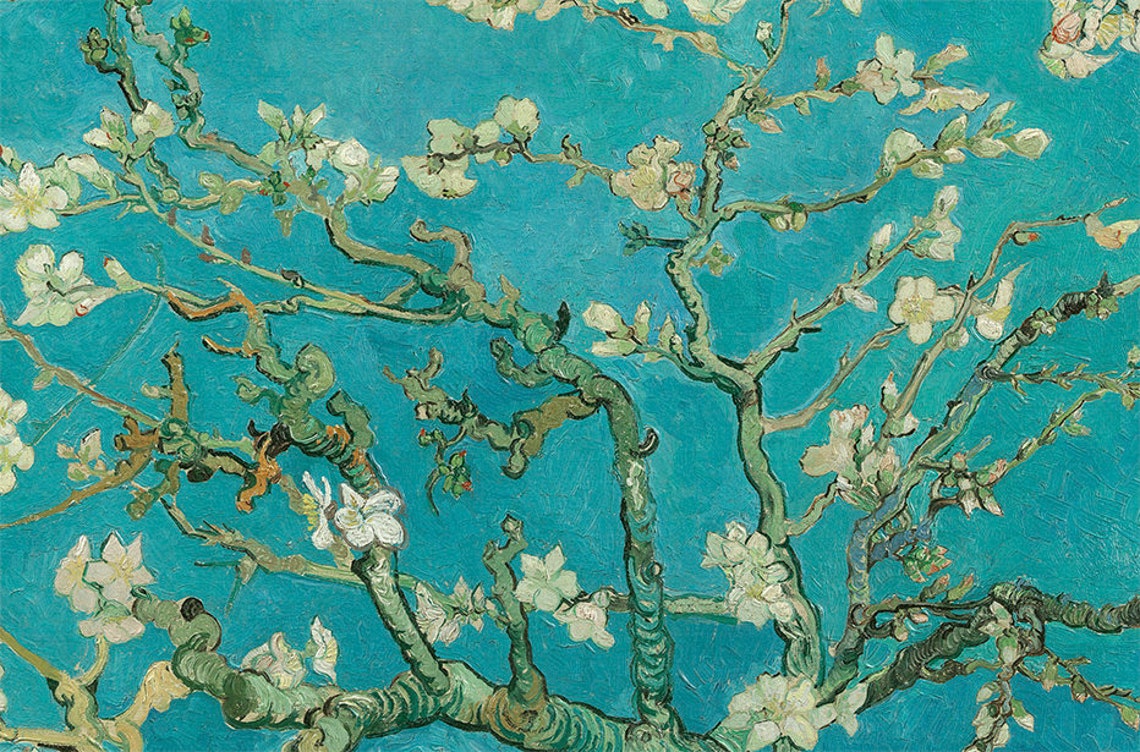 Japanese Blossoms by Vincent Van Gogh Giclee Canvas Art - Etsy