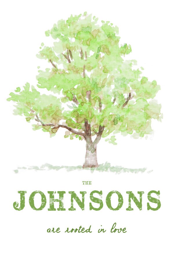 PERSONALIZED ART Rooted in Love Personalized Gifts for - Etsy