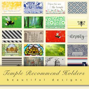 FREE SHIPPING Over 35- Temple Recommend Holder - Light Descending ...