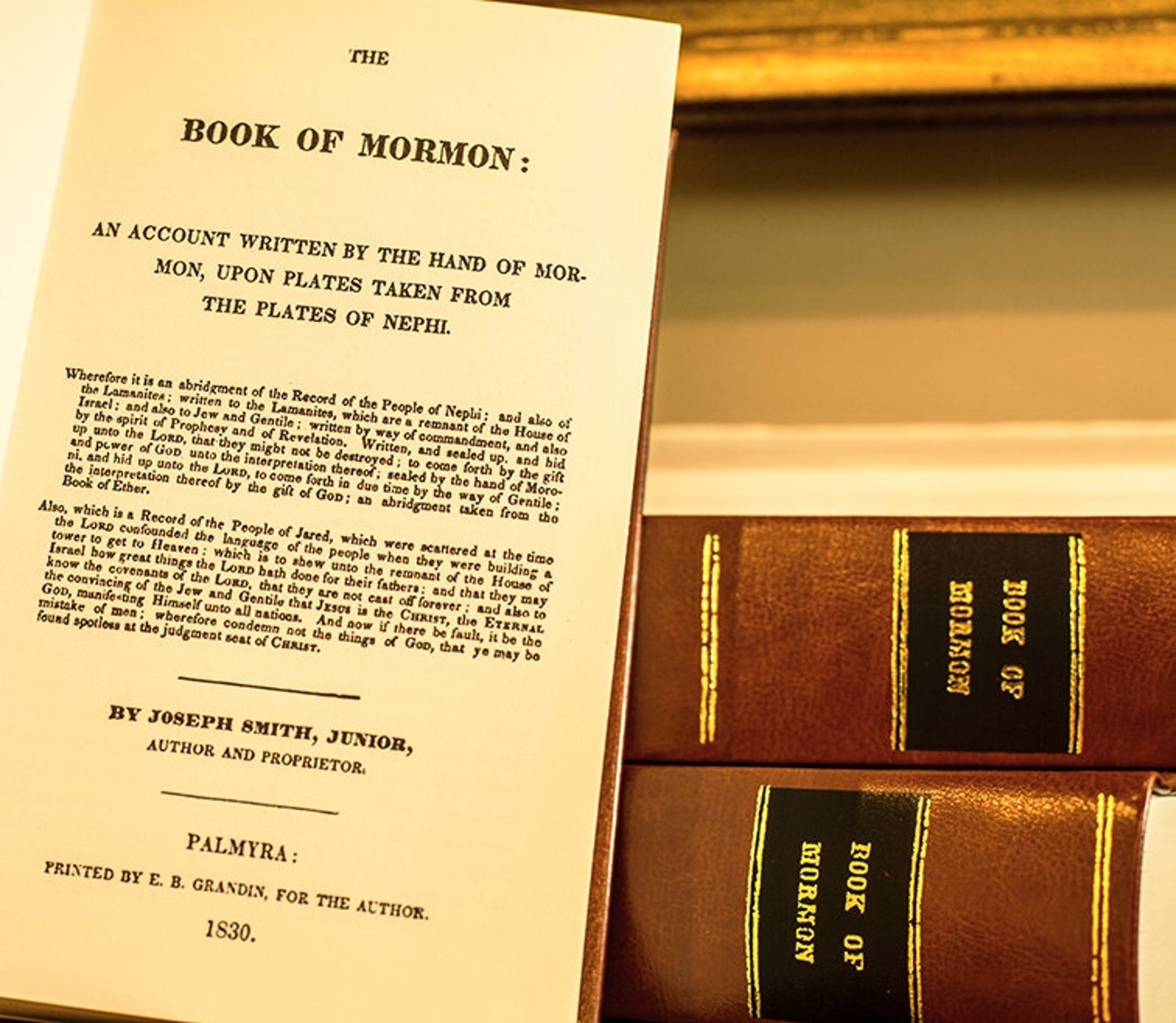 FREE SHIPPING Over 35 Book of Mormon First Edition 1830 - Etsy