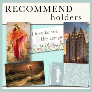 Temple Recommend Holder - More Holiness Give Me - Latter-day Saints ...