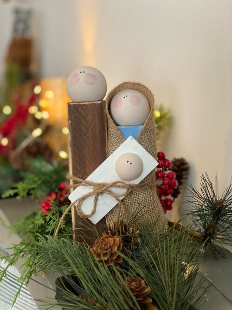 Handmade Nativity - Etsy