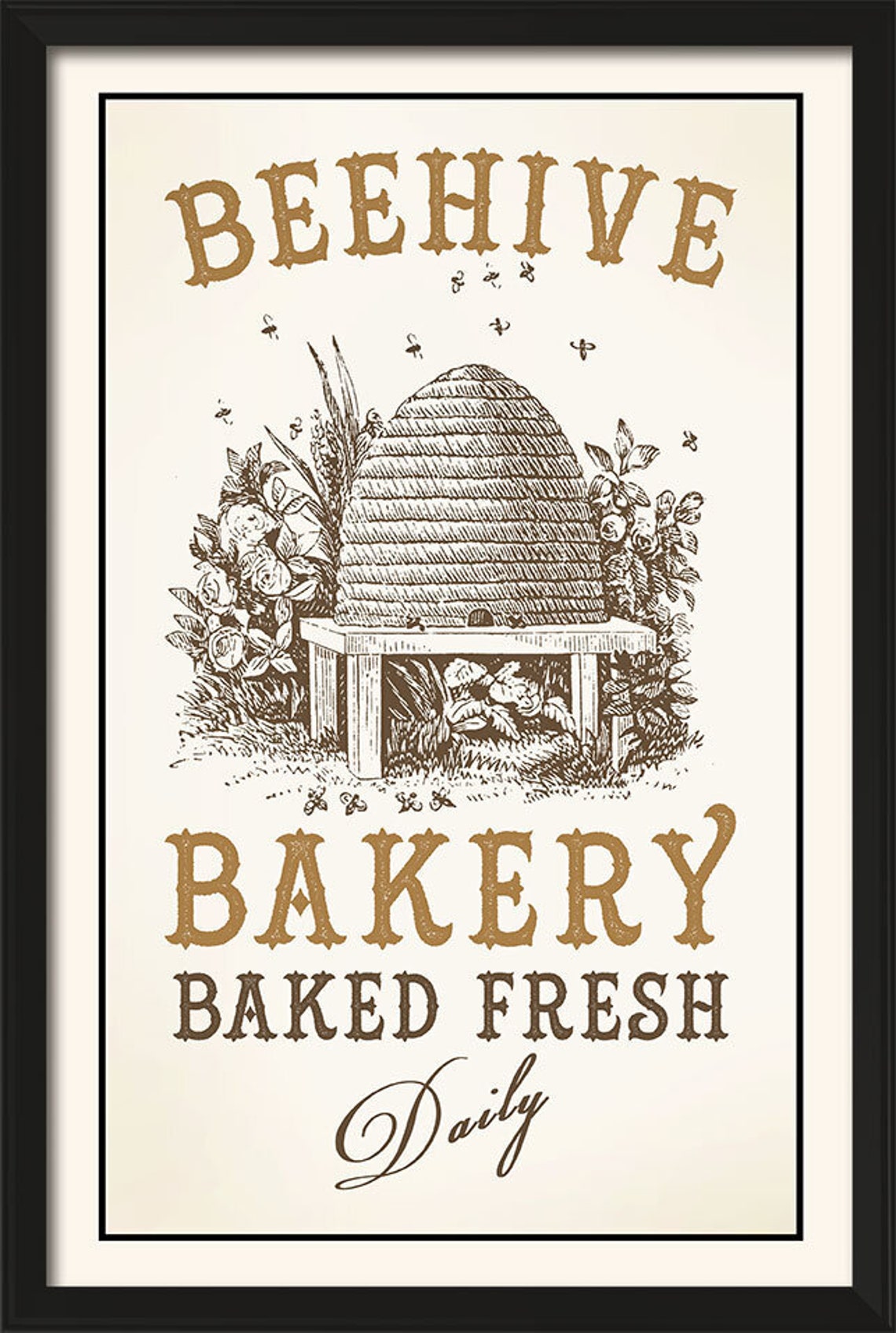 FREE SHIP Over 35 Beehive Bakery Vintage Art - Etsy