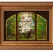 FRAMED - Joseph Smith's First Vision Stained Glass - Giclee Canvas Art ...