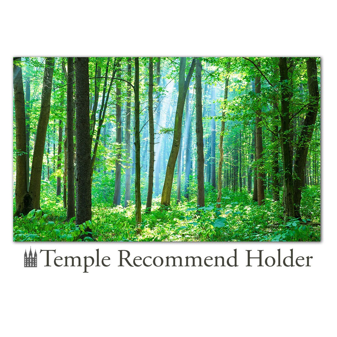 Temple Recommend Holder - Sacred Truths - Latter-day Saints LDS First ...