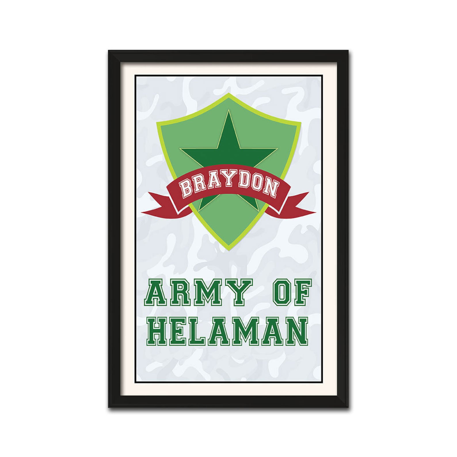 PERSONALIZED Art Printable Army of Helaman Digital - Etsy