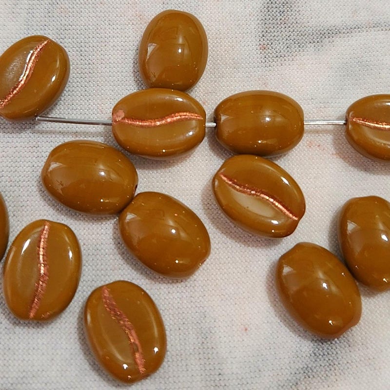 Coffee Bean Beads - Etsy