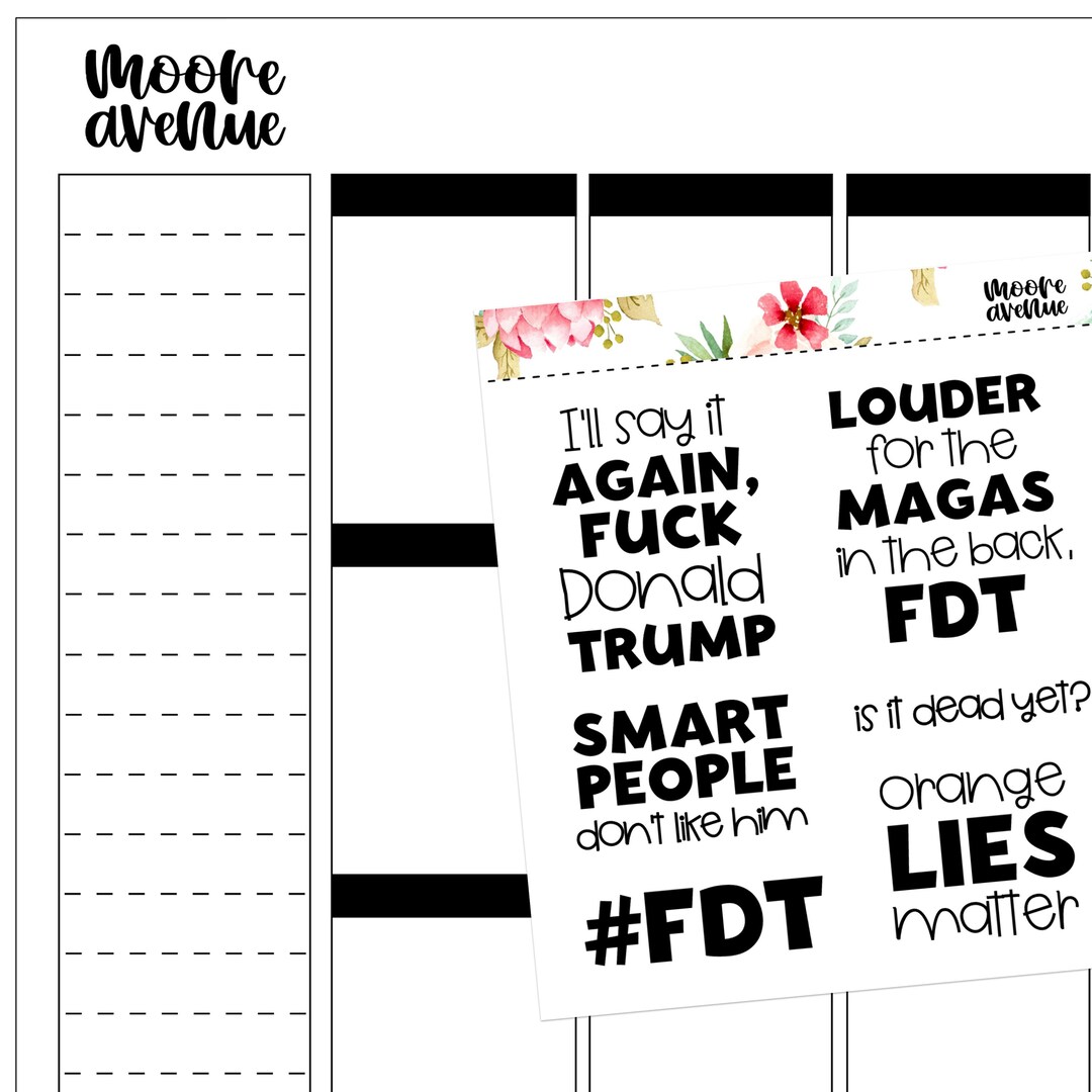 Planner Stickers - Sassy Planner Stickers - Quotes Stickers - FDT - Etsy