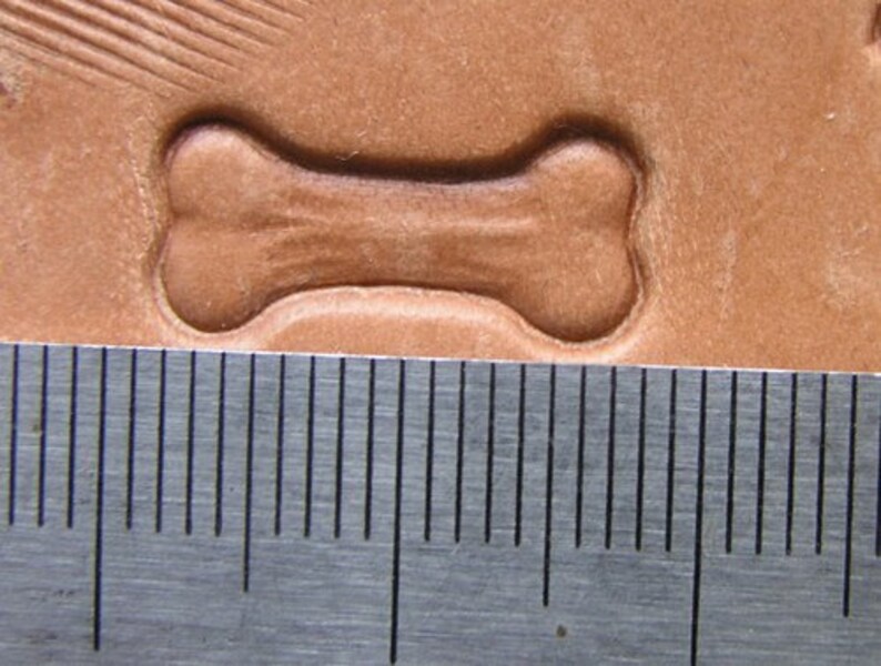 016-01 Puppy Bone Leather Saddlery Tool Punch Home.made 3D Brass Stamp ...